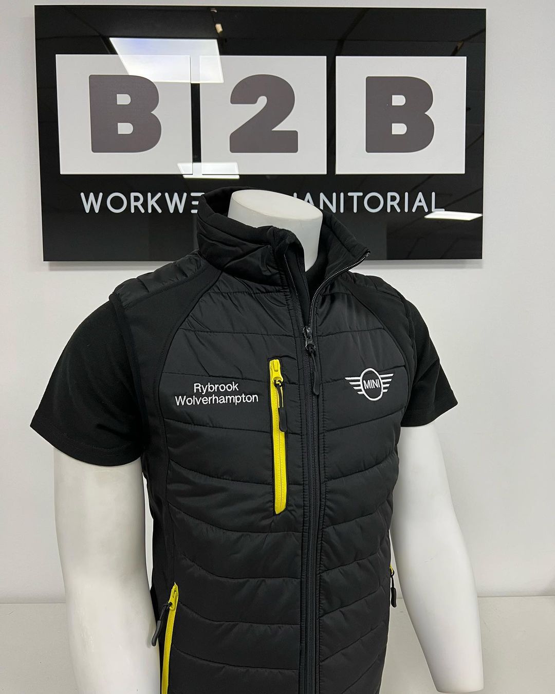 Rybrook MINI Wolverhampton | Project | B2B Workwear & Janitorial